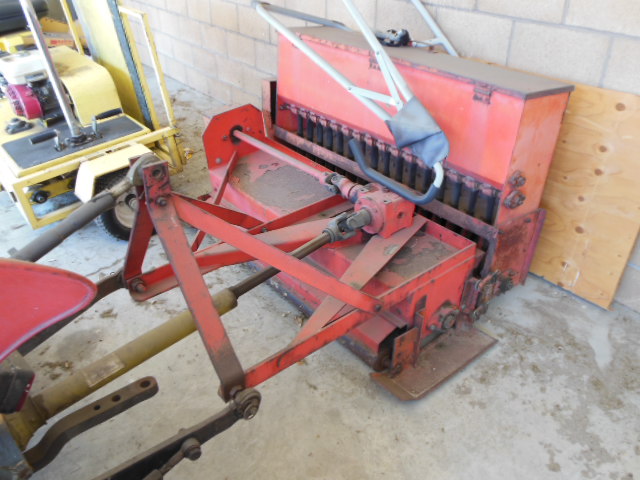 Verti Drain deep tine PTO tow